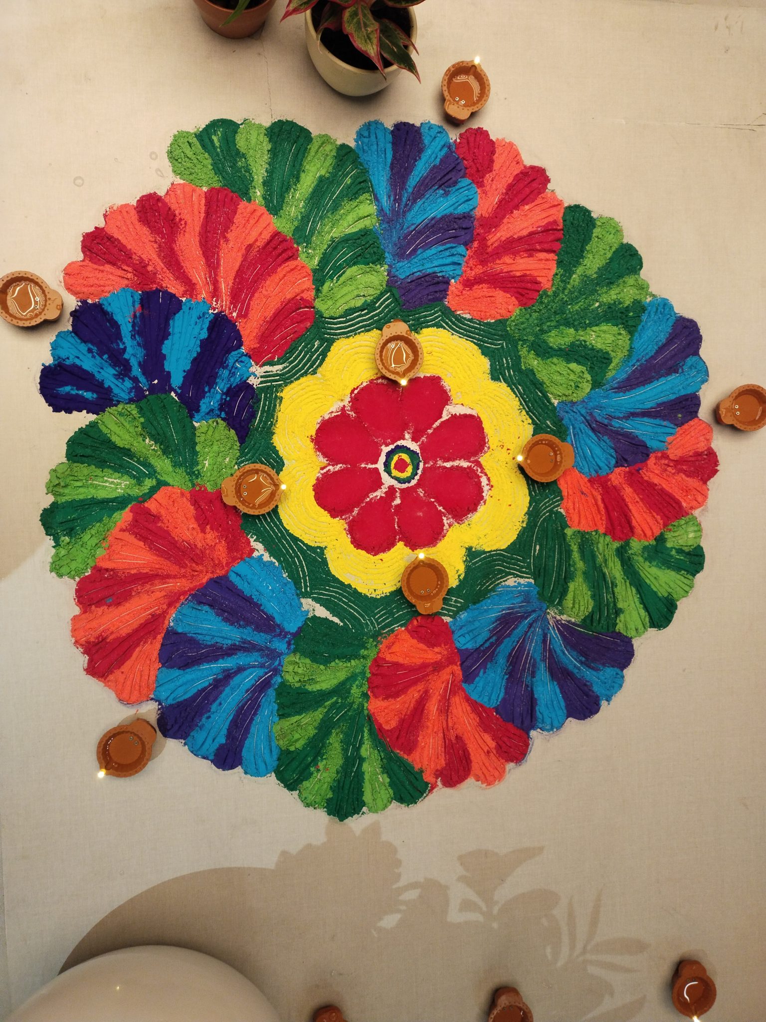 50+ Stunning Navratri Rangoli Designs | Easy & Simple Rangoli Ideas for ...