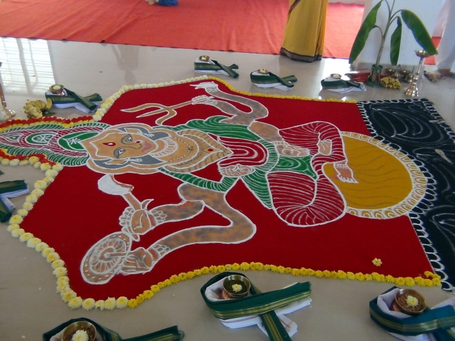 50+ Stunning Navratri Rangoli Designs | Easy & Simple Rangoli Ideas for ...