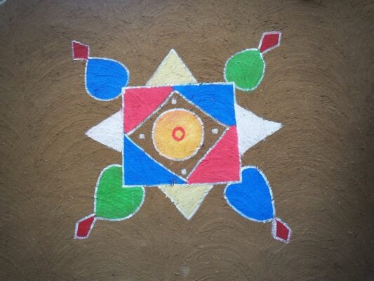 50+ Stunning Navratri Rangoli Designs | Easy & Simple Rangoli Ideas for ...